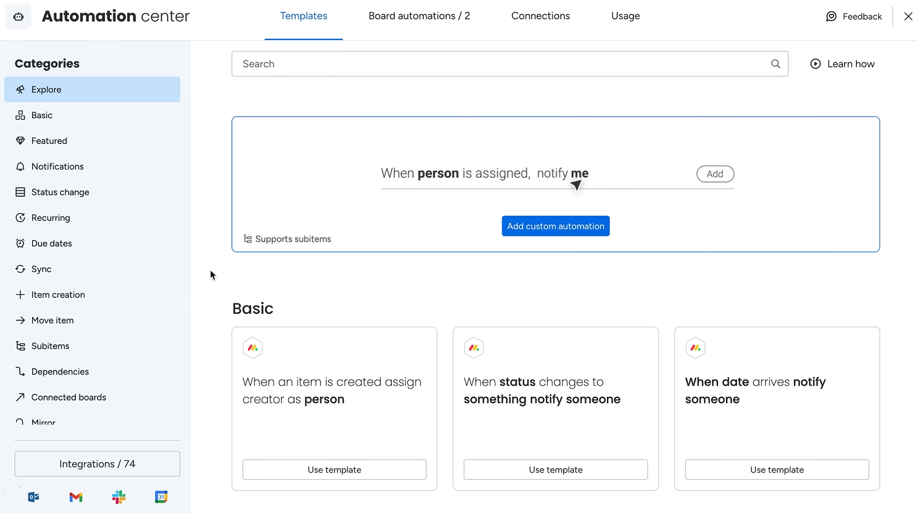 How to Create Custom Automations in monday.com - Solution for Guru